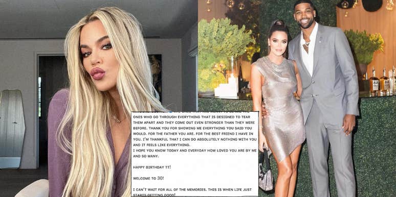 Khloe Kardashian Instagram Tribute To Tristan Thompson The Night He